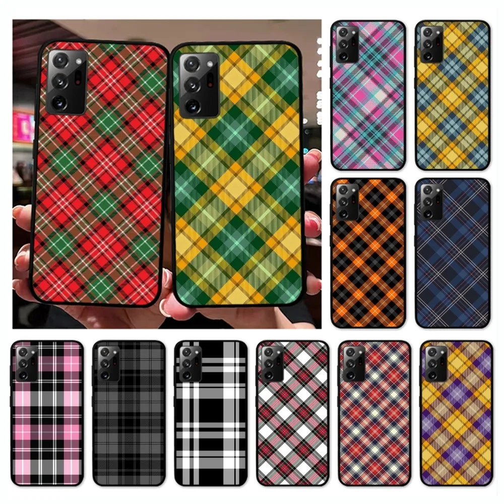 Clan Stewart Dress Tartan Plaid Pattern Phone Case For Samsung Note 8 9 ...