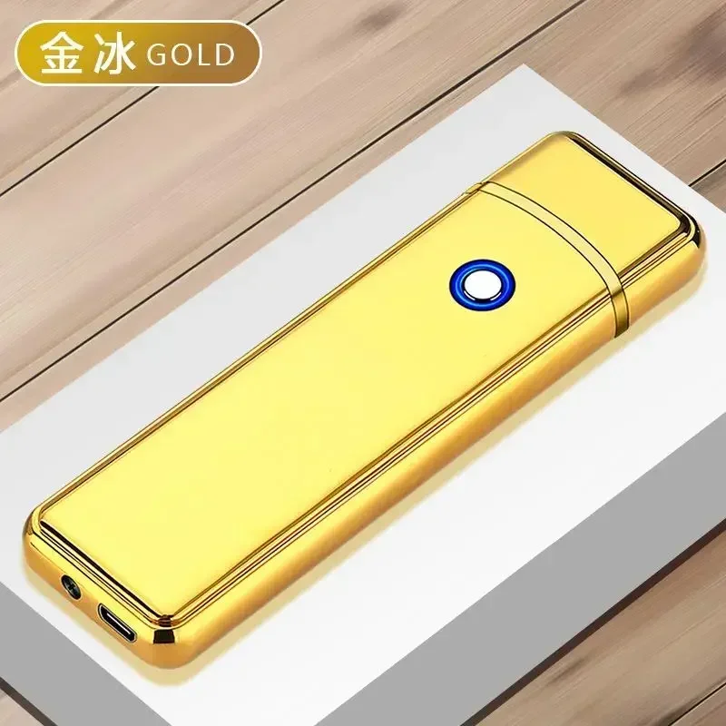 1 шт., электронная зажигалка, умная USB перезаряжаемая зажигалка ...