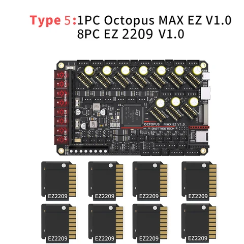 Bigtreetech octopus max ez - купить недорого | AliExpress