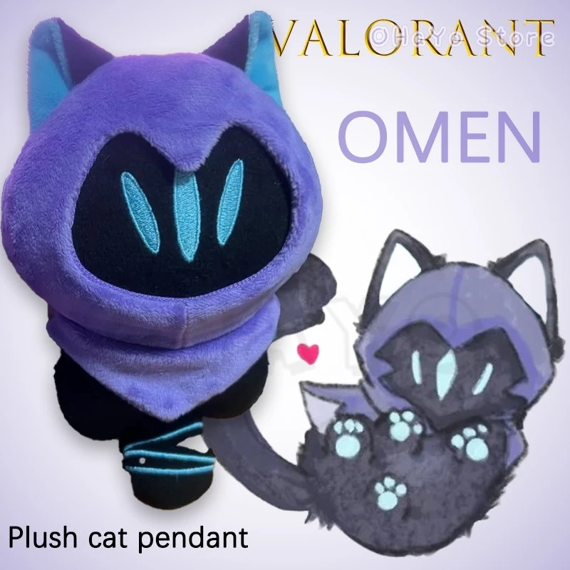Мягкая подушка-брелок Valorant OMEN Do ll | AliExpress