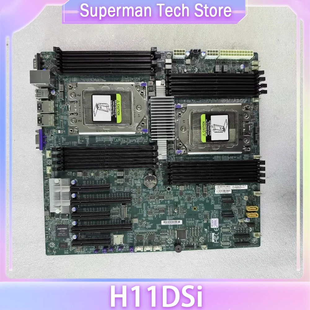 H11DSi для двухконтурной материнской платы Supermicro с поддержкой AMD EPYC REV2.0, поддержка ...