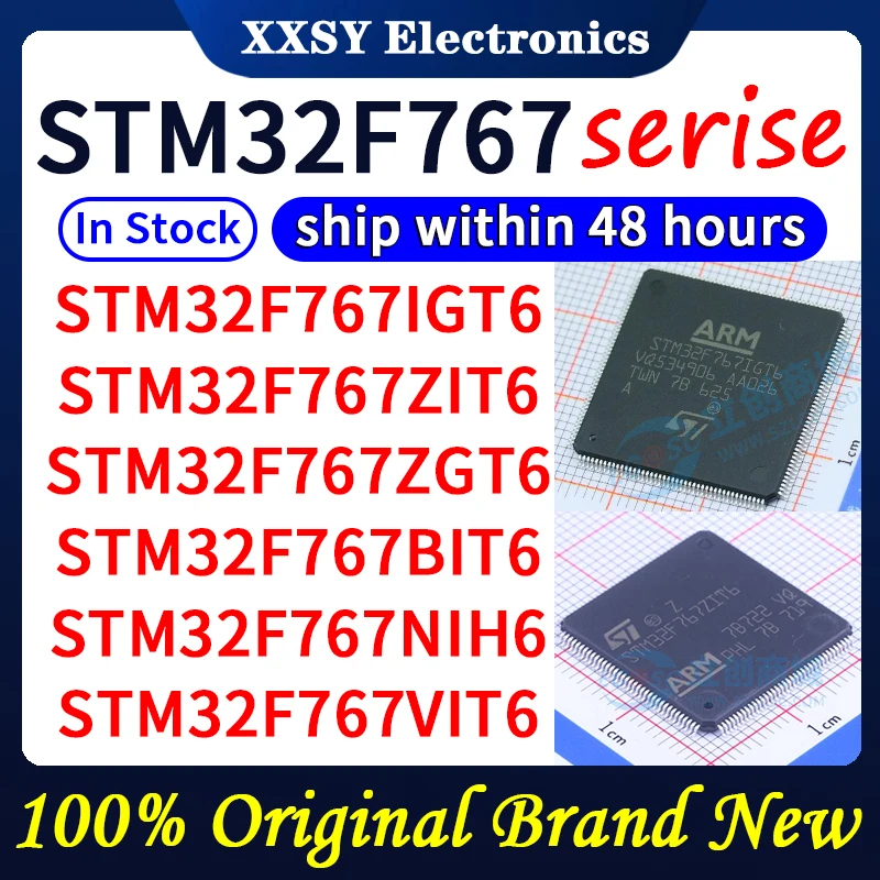 STM32F767IIT6 STM32F767IGT6 STM32F767ZGT6 STM32F767ZIT6 STM32F767BIT6 STM32F767NIH6 ...
