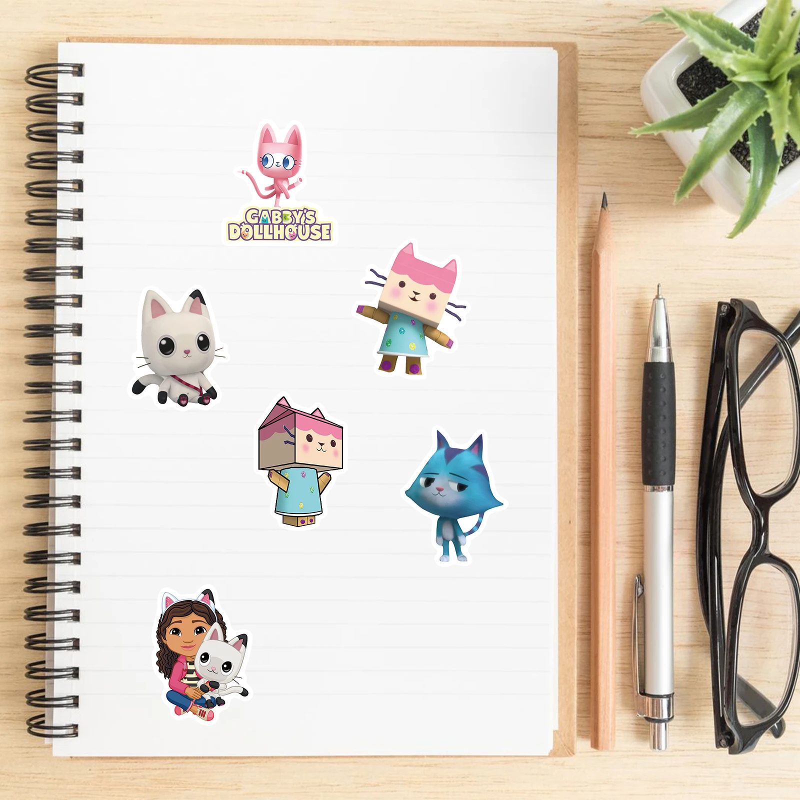 Gabby Dollhouse Stickers (50 Random Stickers) - City Kidz Toys