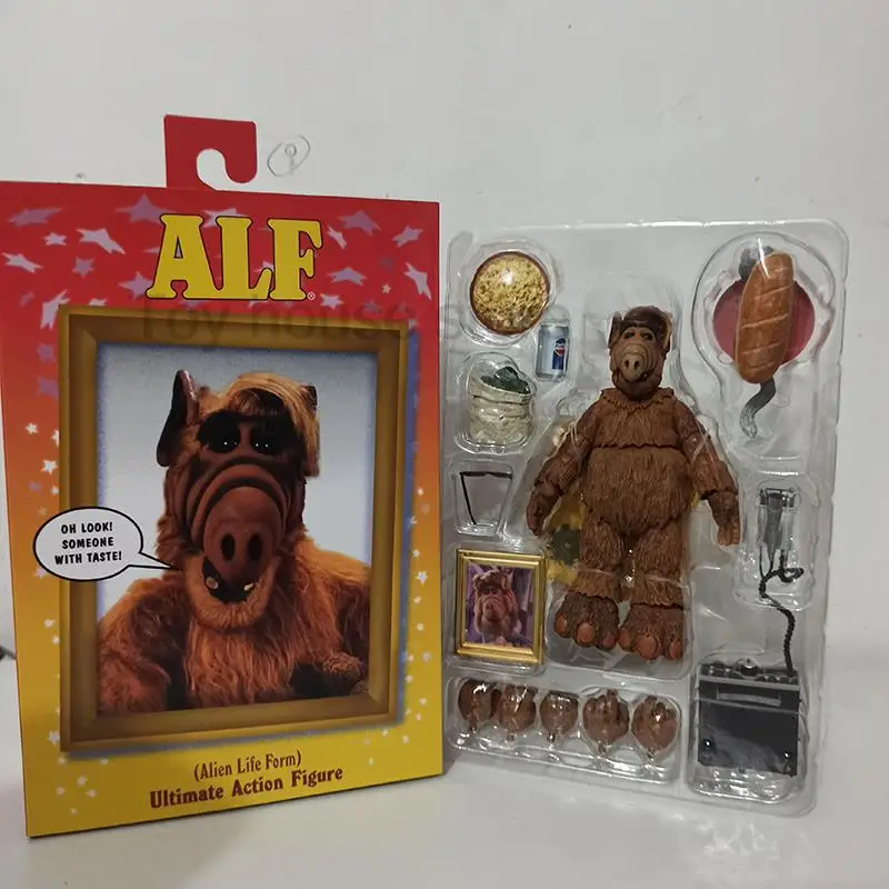 NECA Ultimate Alien Life Form ALF Фигурка | AliExpress