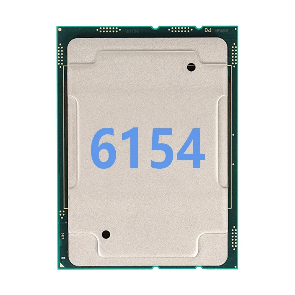 Xeon 6154 3,0 GHZ 18C/36T 24,75 MB 200W LGA 3647 для Mortherboard 3647 ...