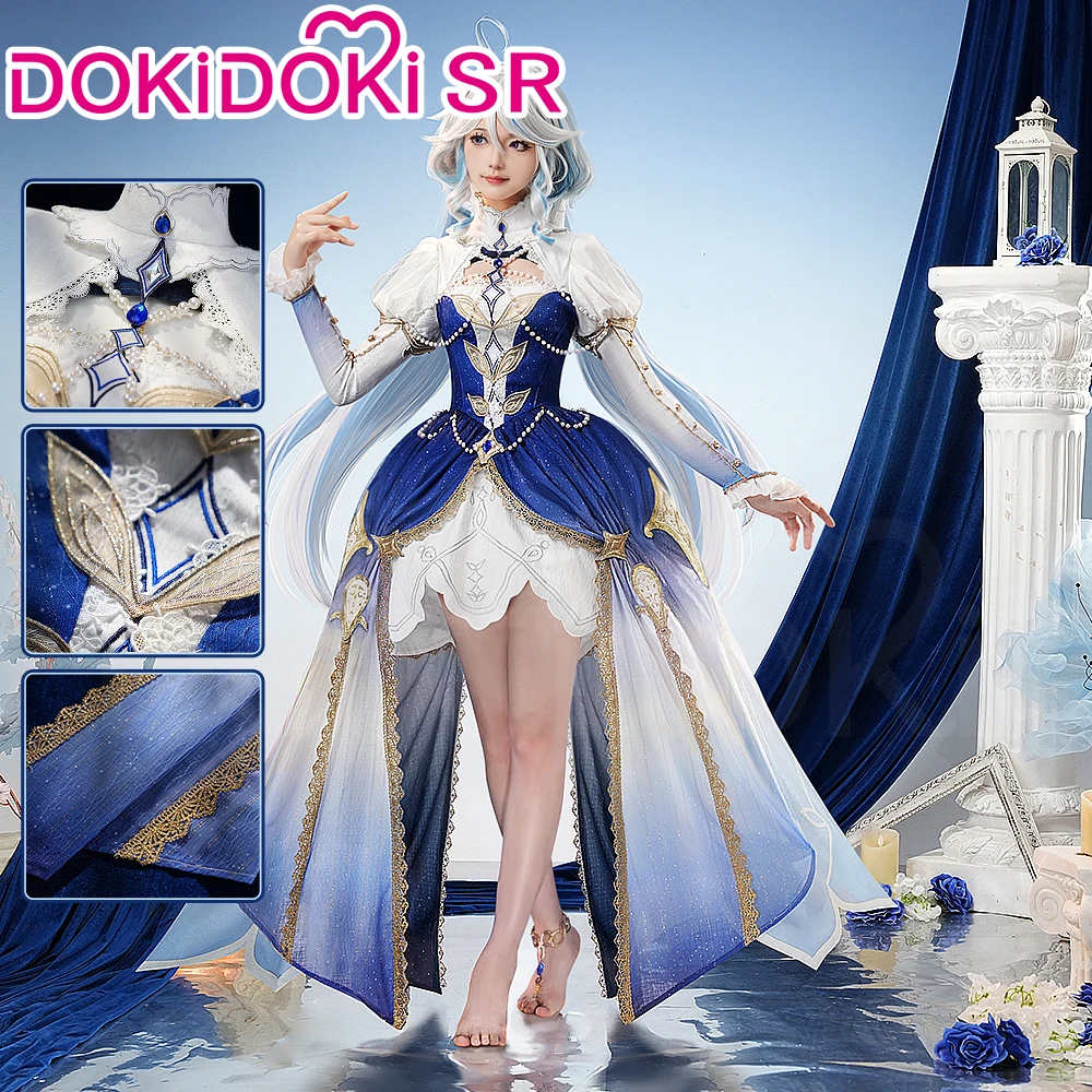Косплей костюм Focalors DOKIDOKI Genshin Impact | AliExpress