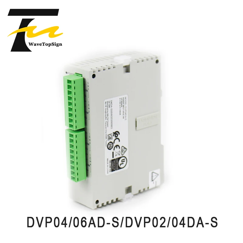 WaveTopSign Delta PLC Module DVP04AD-S DVP06AD-S DVP02DA-S DVP04DA-S ...