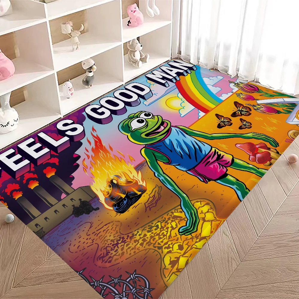 Pepe The Frog Door Mat Cheaper Anti-slip Modern Living Room Balcony ...