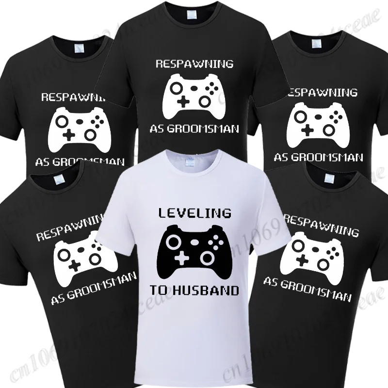 Game Over Team T-shirts Groom's Team Groomsman Tees Engaged Wedding ...