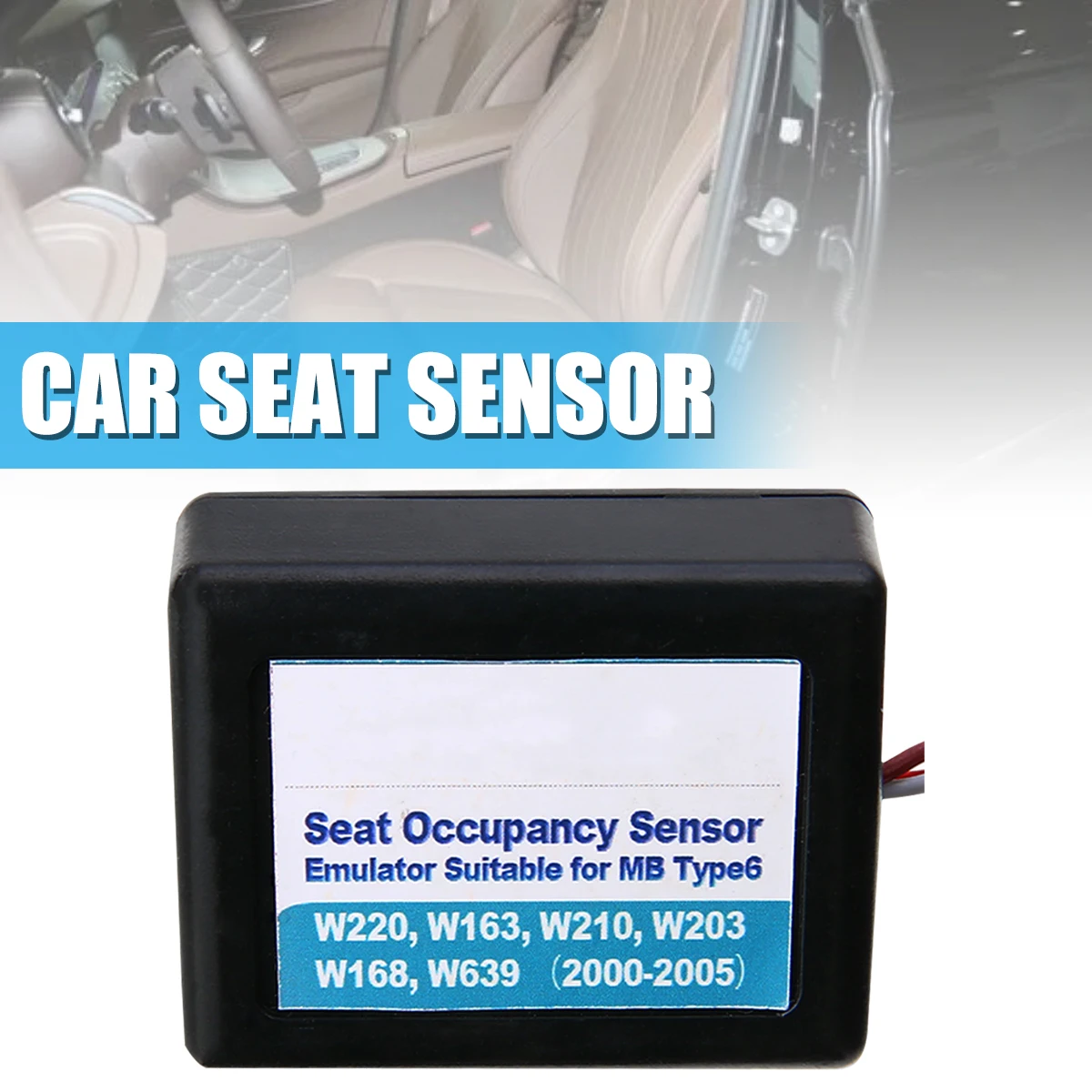New Arrival 1pc 12V Seat Occupancy Occupation Sensor SRS Emulator For ...