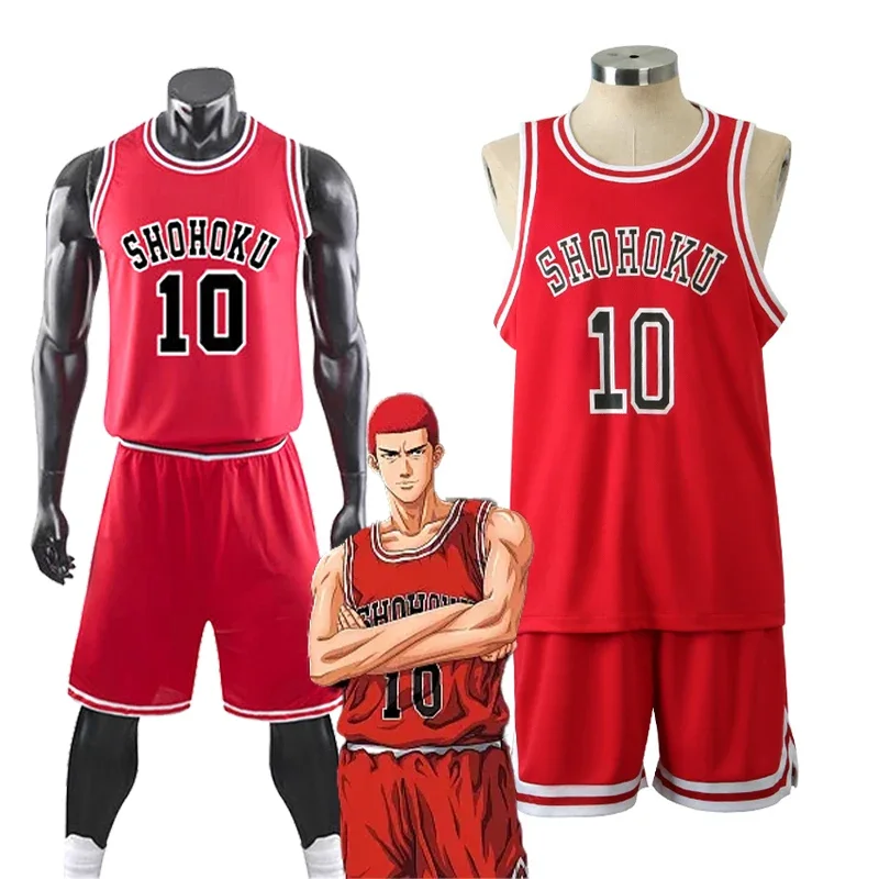 2025 Новый аниме Slam Dunk Uniform de baloncesto Sakuragi Hanamichi ...