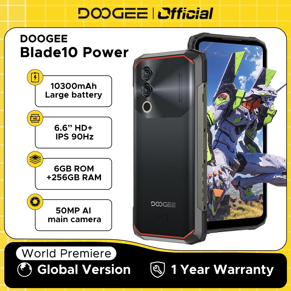 Смартфон Doogee Blade 10 Power, 6/256ГБ, global | AliExpress