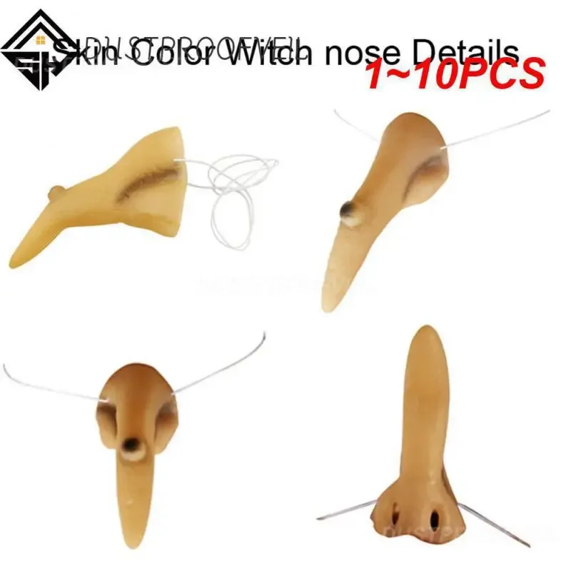 1~10PCS Halloween Decoration Halloween Witch Nose Halloween Costume ...