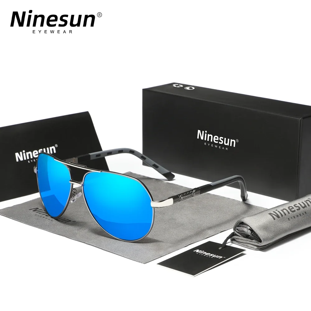 Поляризованные солнцезащитные очки Ninesun для мужчин и женщин | AliExpress