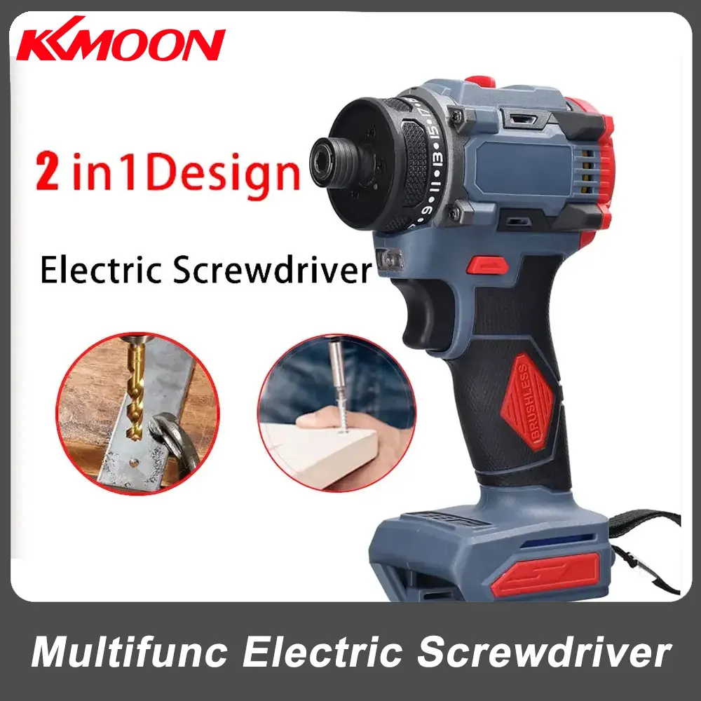 Многофункциональная электрическая отвертка 21 в с крутящим моментом 55 ...