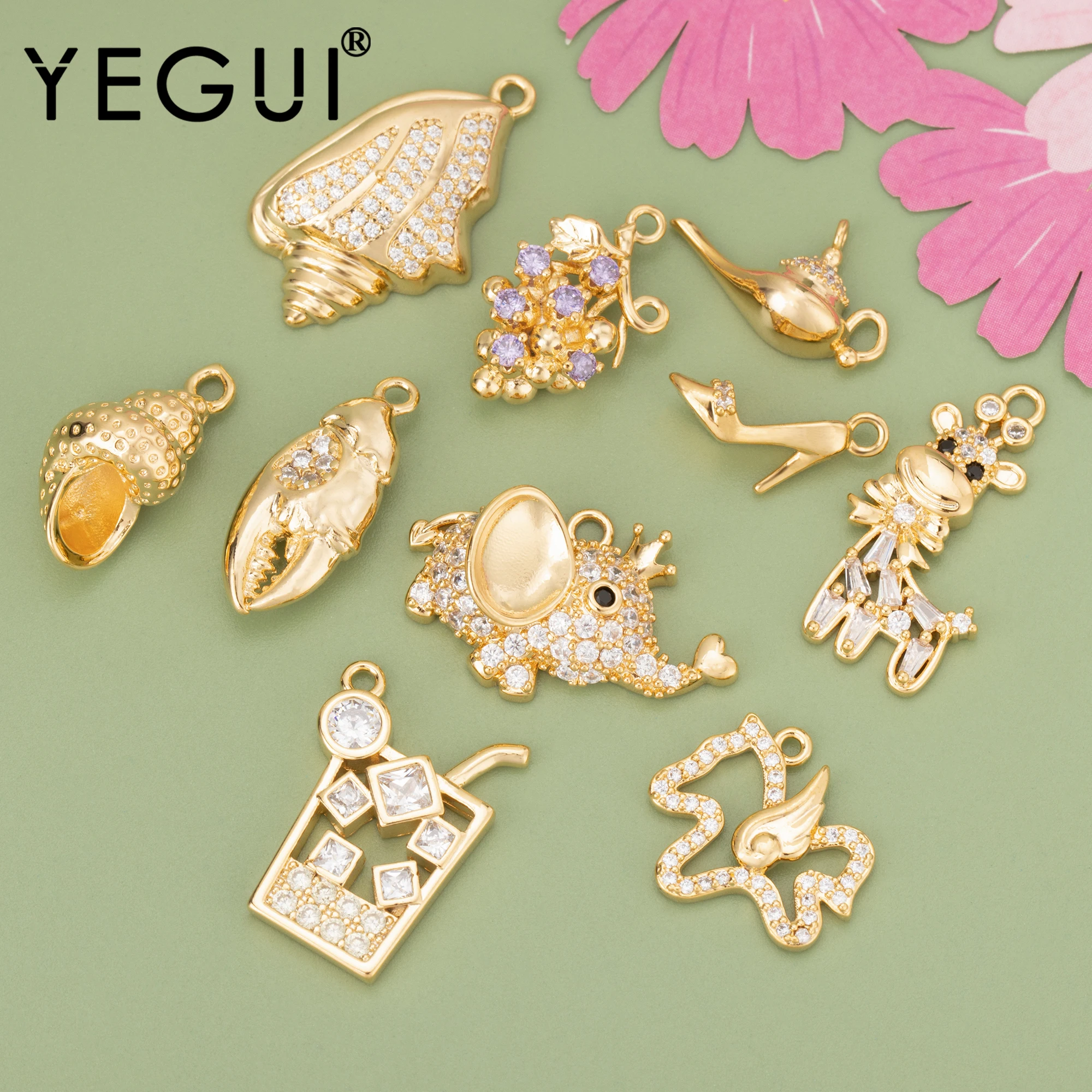 YEGUI MB13 подвески для бижутерии 6 шт | AliExpress