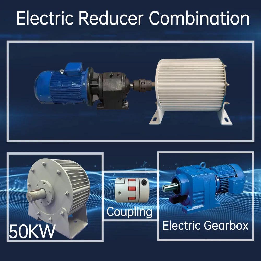 Генератор с постоянными магнитами 20 кВт, 30 кВт, 50 кВт, 120 В, 230 В ...
