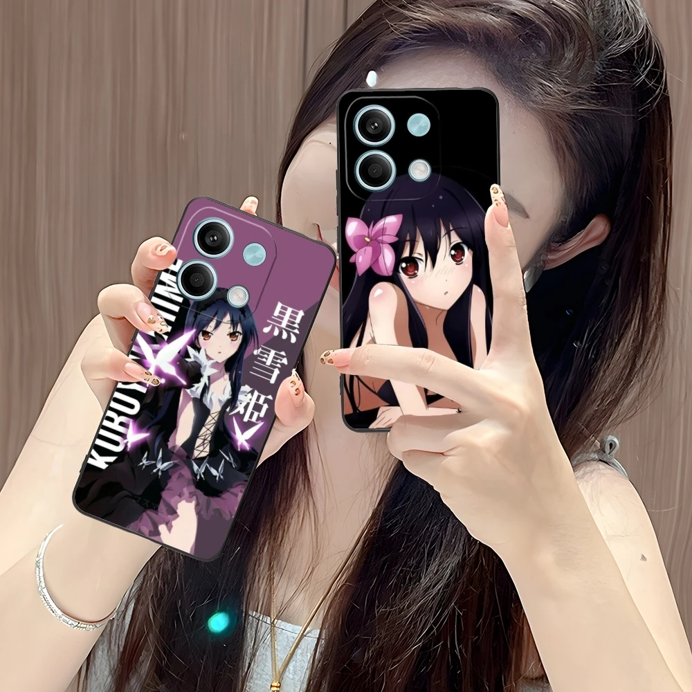 Чехол для мобильного телефона Accel World Kuroyukihime для Xiaomi POCO ...