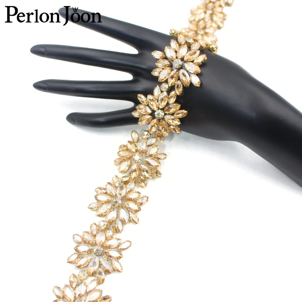 Блестящая лента с кристаллами Perlon joon | AliExpress