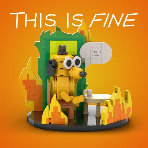 This is fine blocks - купить недорого | AliExpress