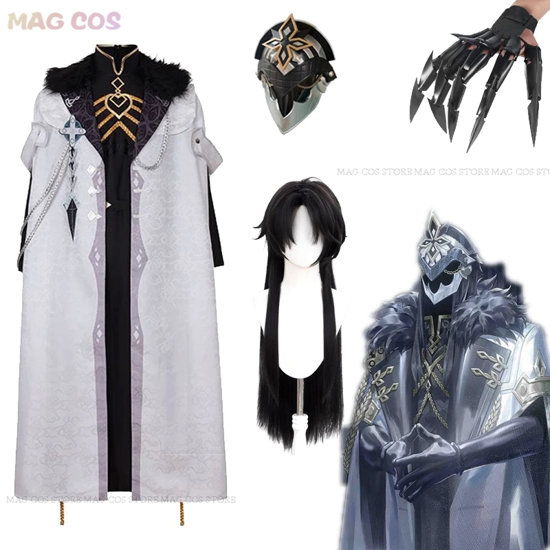 The Captain Cosplay Cape Costume Il Capitano Outfit Gloves Genshin ...