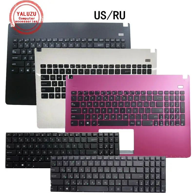 GZEELE Клавиатура для ноутбука Asus X501A X501U X501XI X501EI X501XE ...
