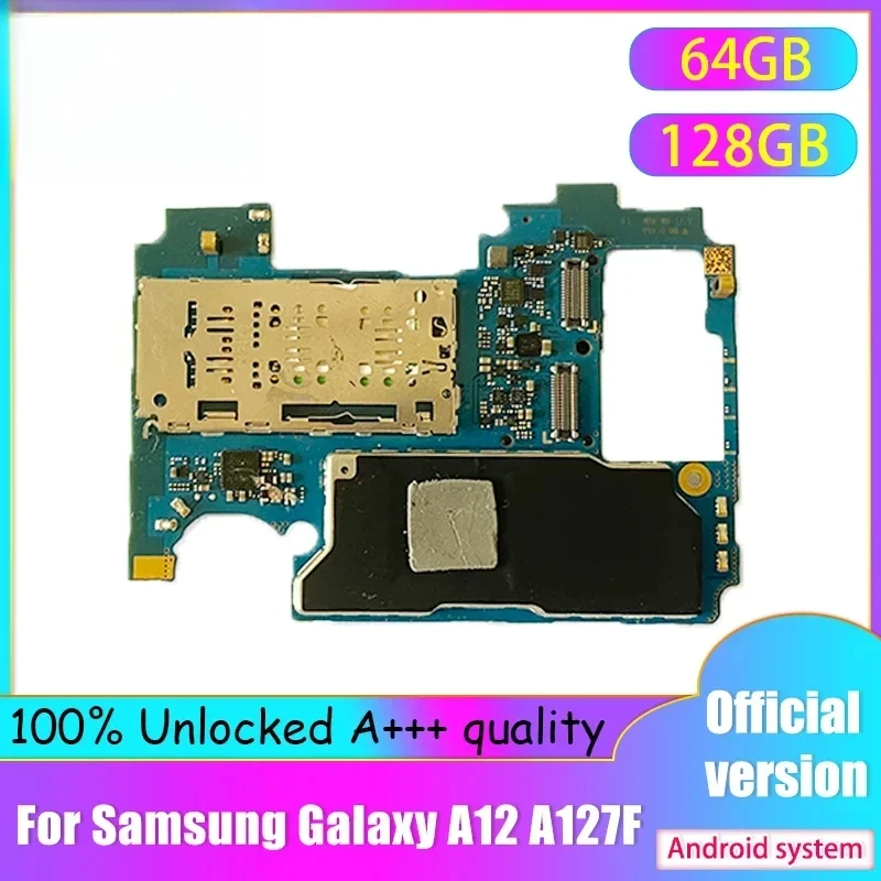 Материнская плата для Samsung Galaxy A12 A127F, 128 ГБ, полностью ...