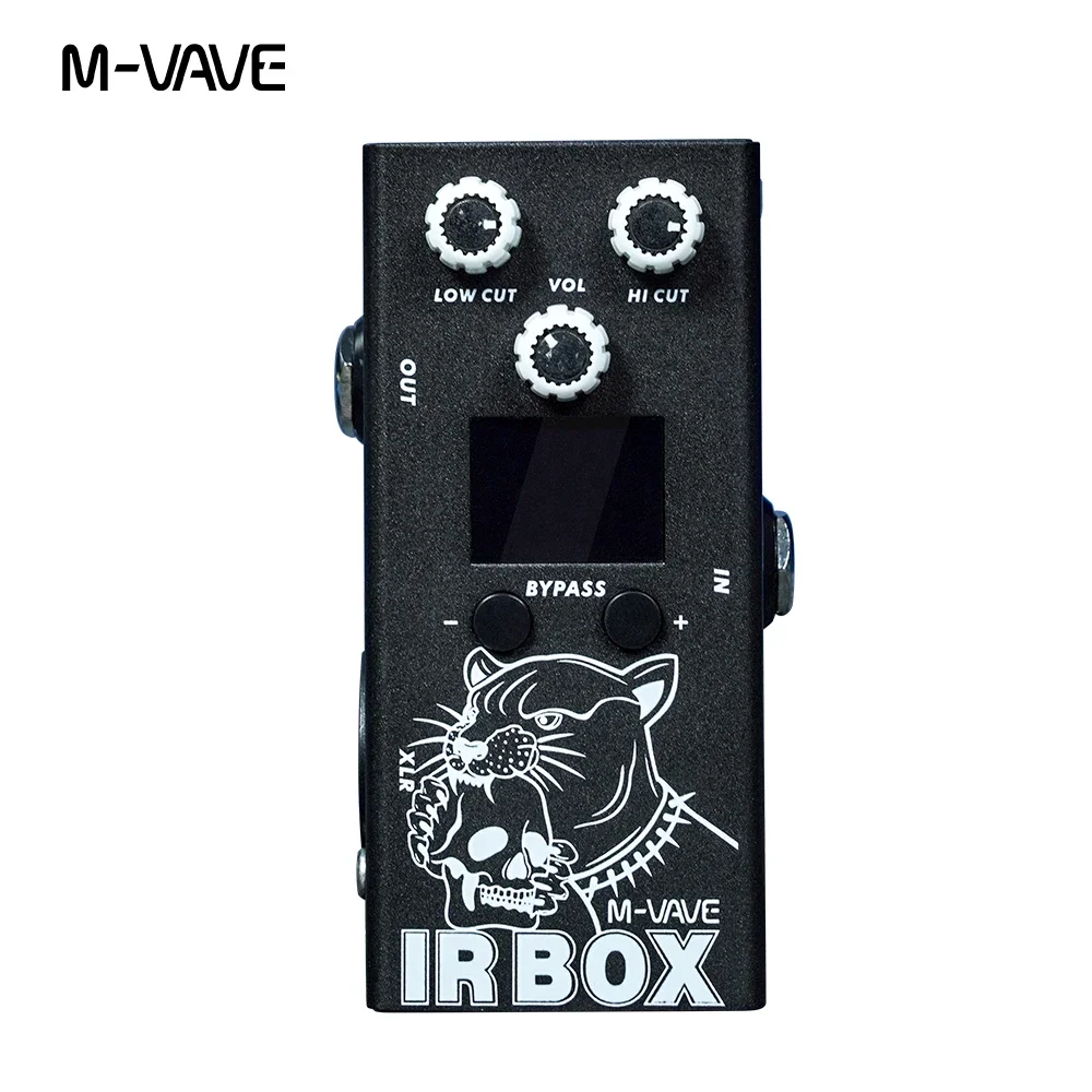 M-vave IR Box педаль 32 предустановленных 24 бит, IR Cab шкафы ...