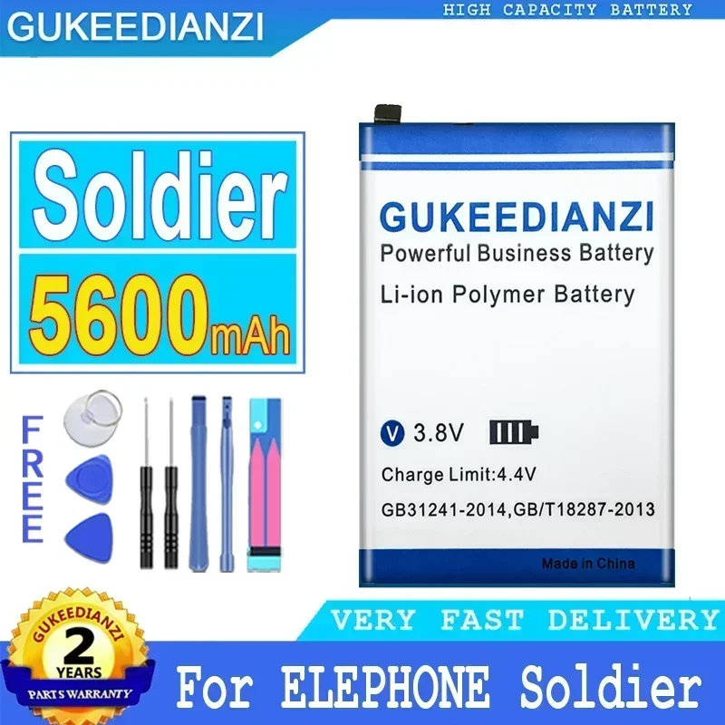 Аккумуляторы для мобильных телефоновДля телефона ELEPHONE Soldier, 4 ГБ ...