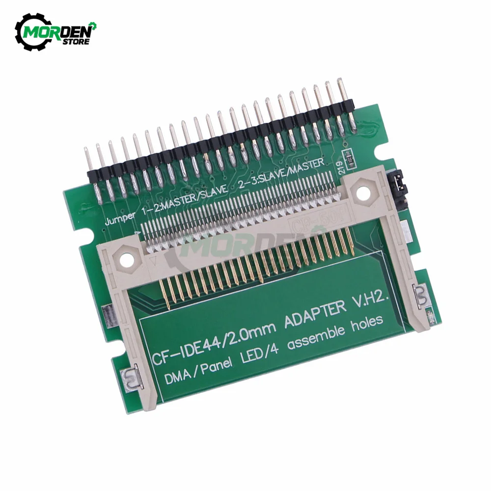 Compact Flash Cf Card To Ide 44Pin 2Mm Male 2.5 Inch Hdd Bootable Adapter Converter Power Supply ...
