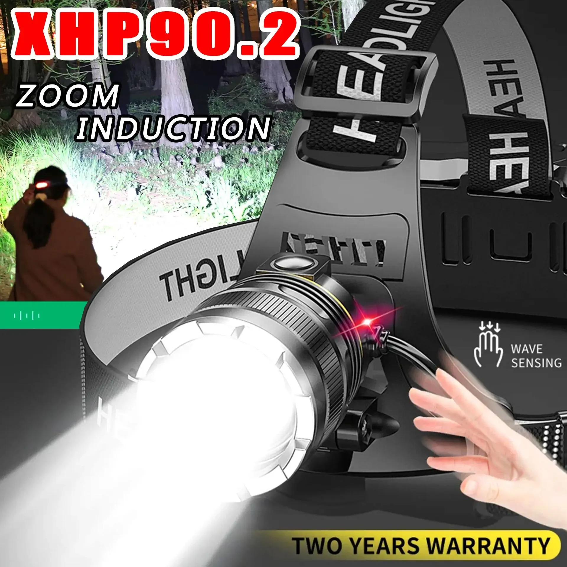 KDULIT налобный фонарь XHP90 черный | AliExpress