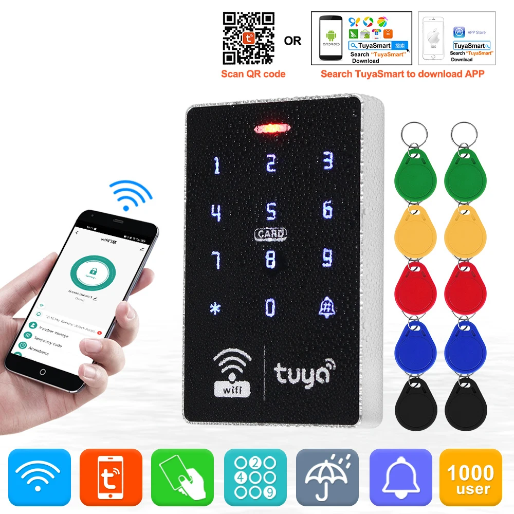 RFID контроллер доступа 5YOA S10W для умного дома Tuya | AliExpress
