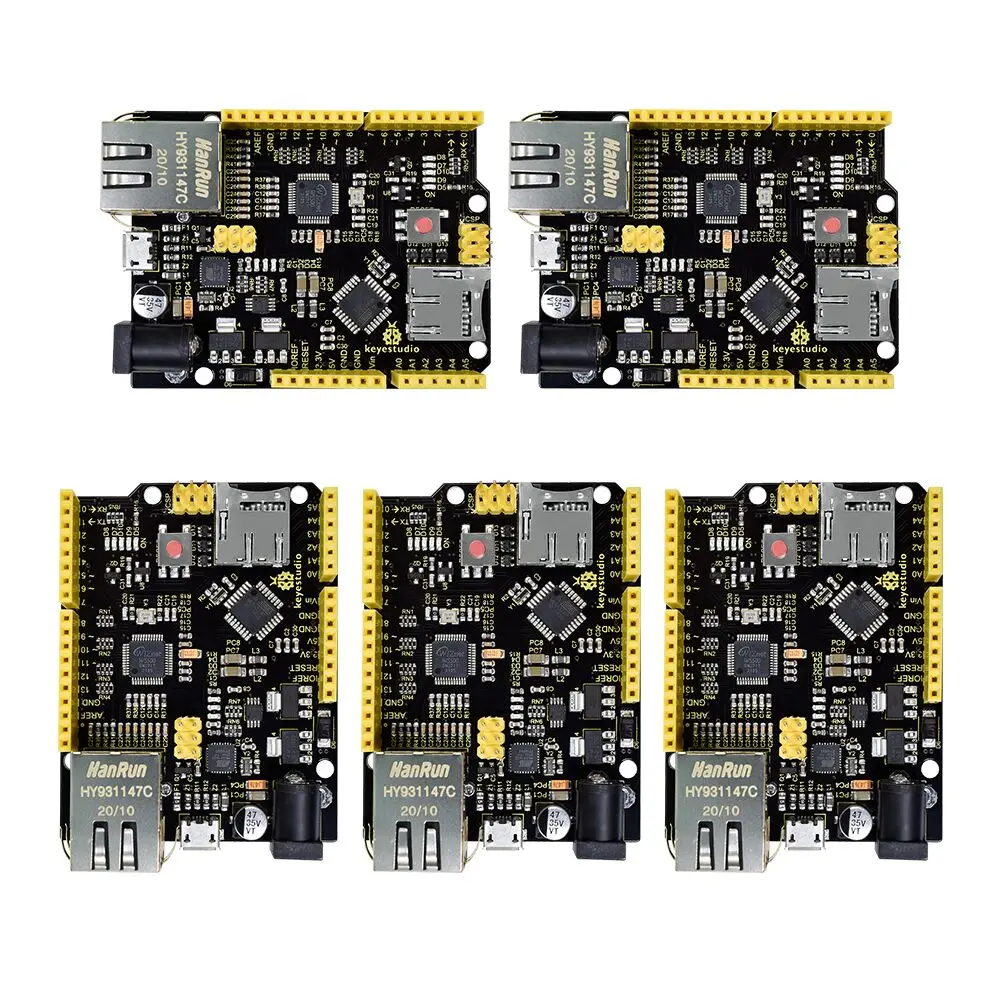 Keyestudio W5500 Ethernet плата для Arduino | AliExpress
