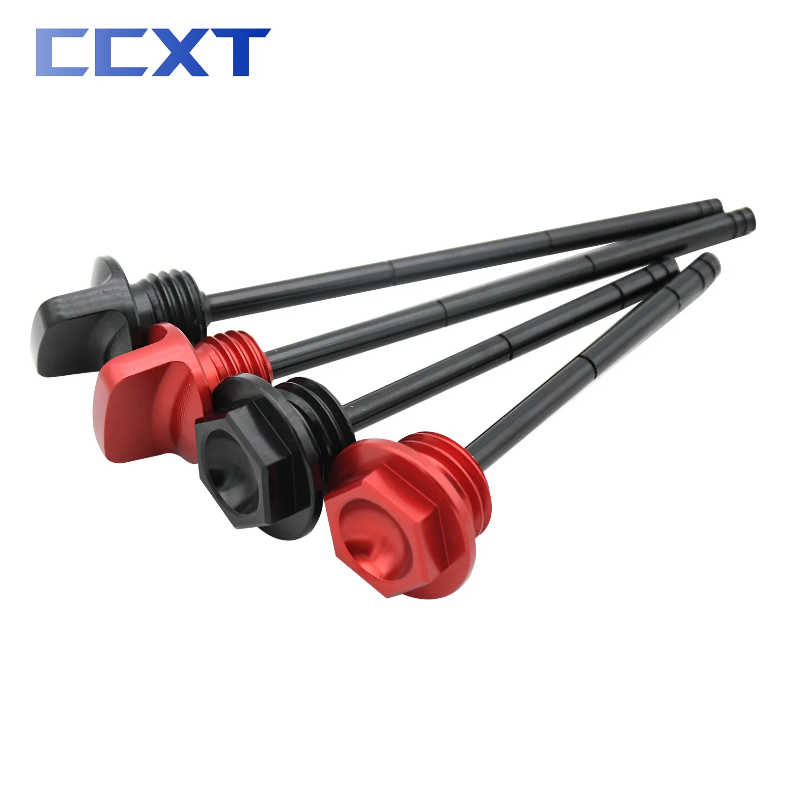 Мотоциклетный красный алюминиевый щуп с ЧПУ для HONDA CRF250X 250R 450X ...