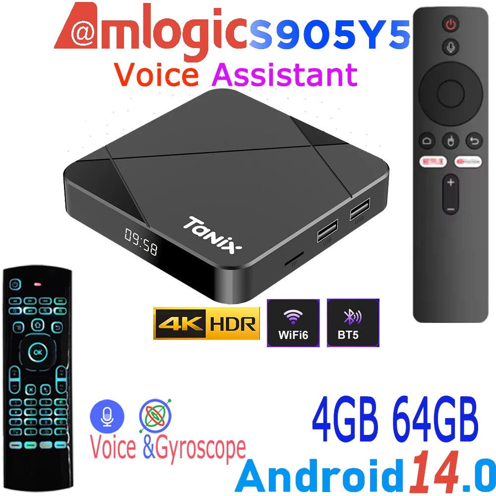 TANIX TX5 Smart TV Box Android 14.0 4K | AliExpress