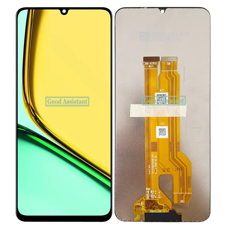 6,78-дюймовый черный для OPPO Realme C61 RMX3933 RMX3939 ЖК-дисплей ...