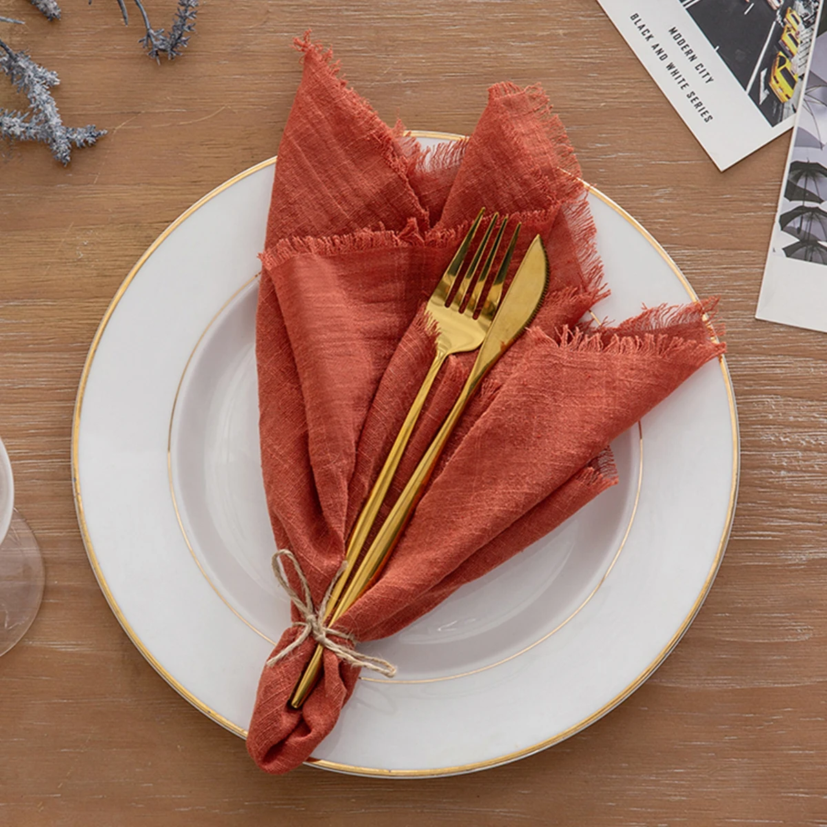 10 шт., многоразовые салфетки из хлопка, 30 х30 см | AliExpress