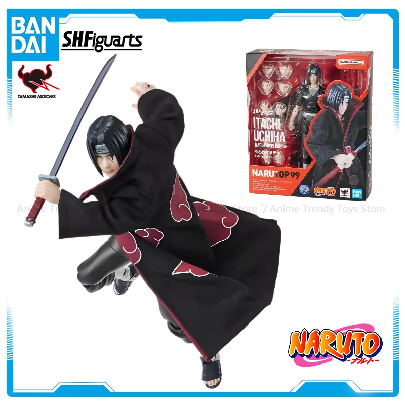 Фигурка Bandai SHF NARUTO ITACHI UCHIHA NARUTOP99 EDITION | AliExpress
