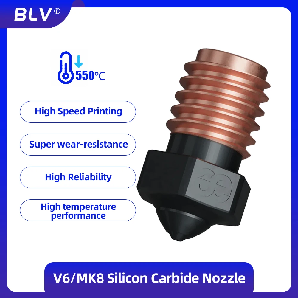 BLV Phaetus Карбидная форсунка MK8/V6 | AliExpress