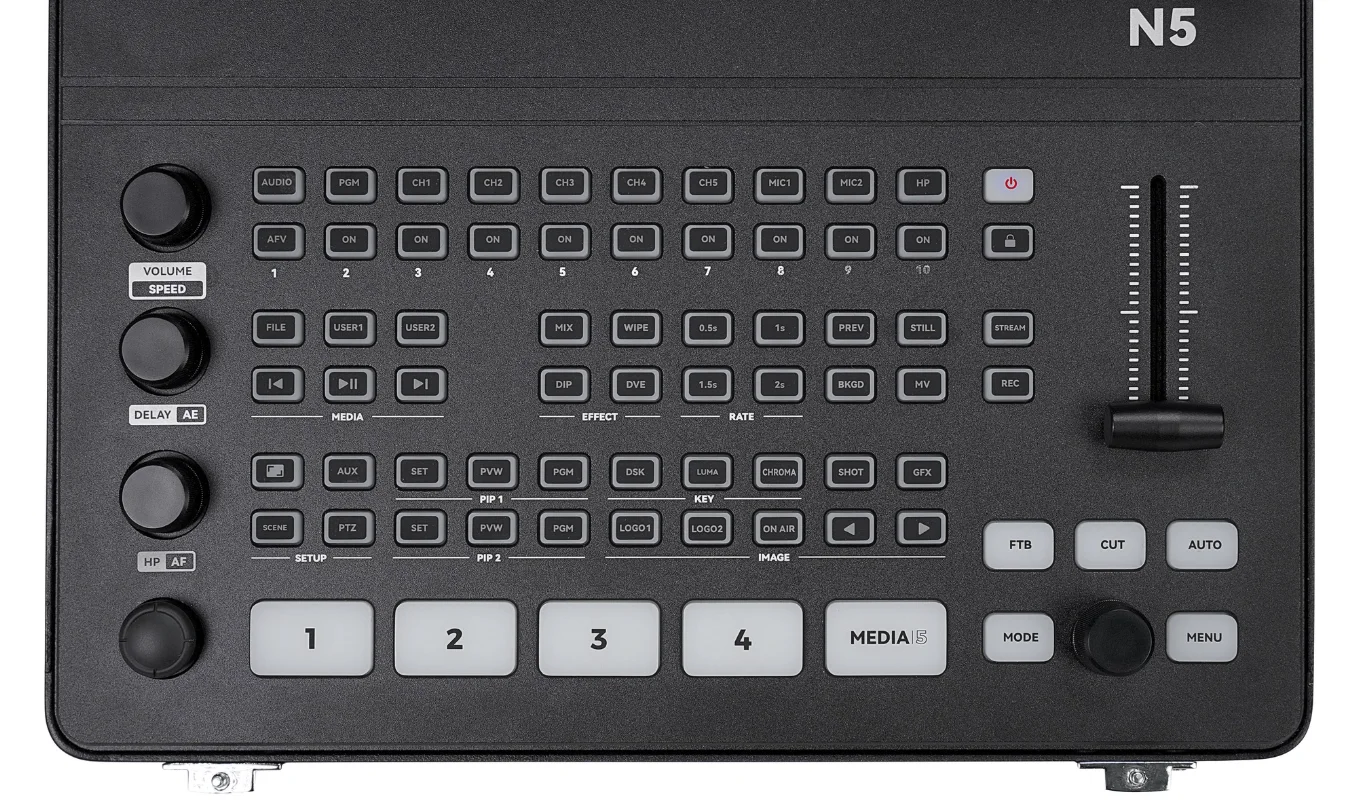 SPROLINK N5 N5S 4K переключатель потоковой передачи в прямом эфире 10,1-дюймовый откидной экран ...