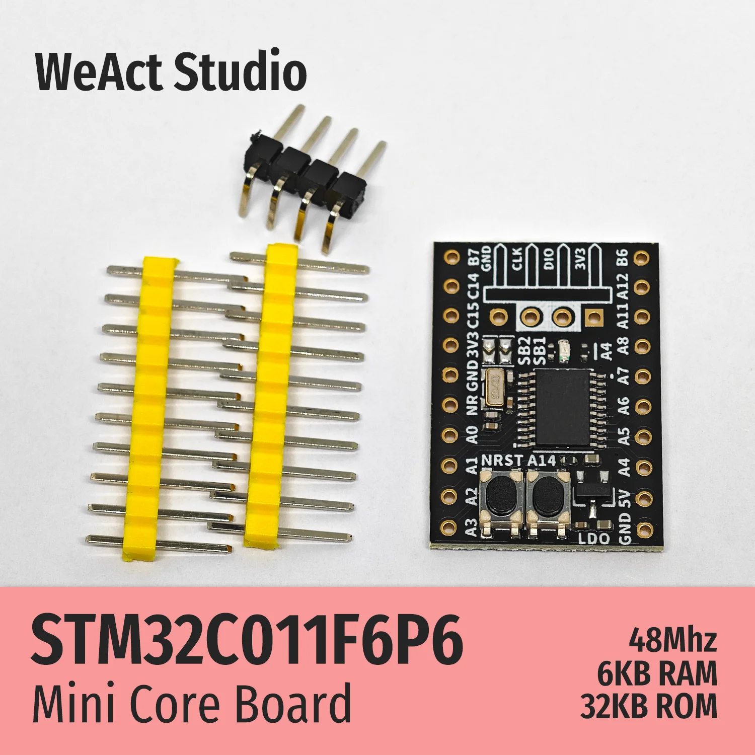 Материнская плата WeAct STM32C011F6P6 STM32C0 STM32C0 STM32C0 | AliExpress