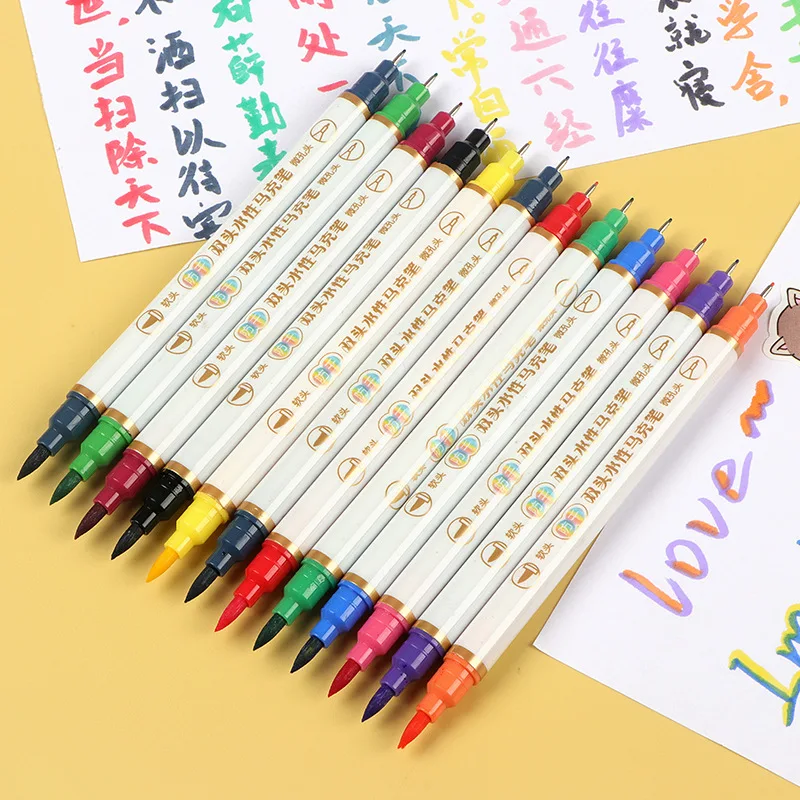 Маркеры для рисования Hopk, 12 цветов | AliExpress