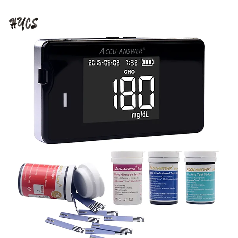 Портативный биохимический анализатор Accu 4 в 1, оборудование для ...