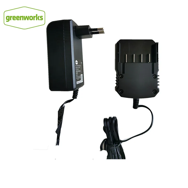 Зарядное устройство для аккумулятора газонокосилки Greenworks G24 24 В ...