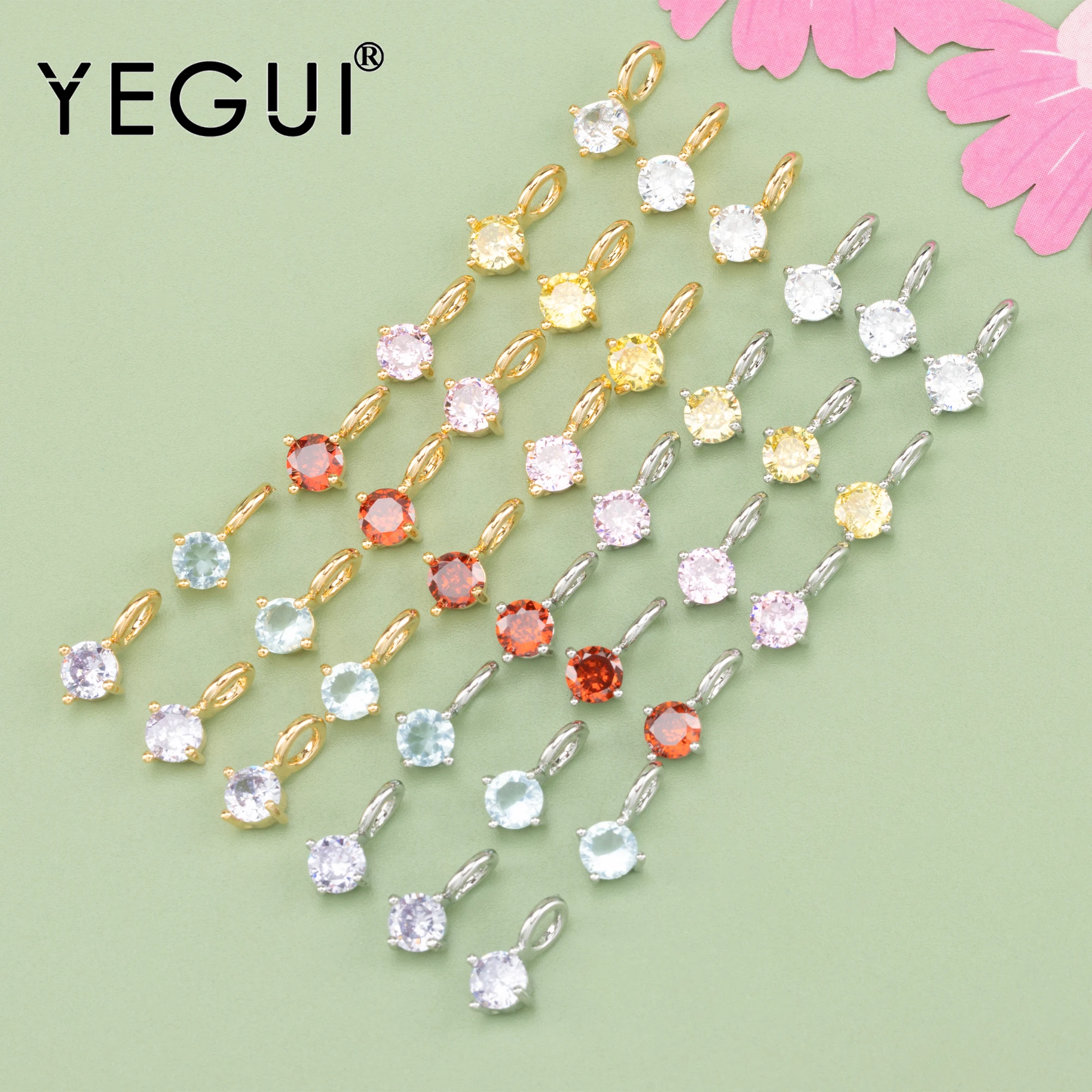 Комплект фурнитуры YEGUI MA77 для бижутерии 10 шт | AliExpress