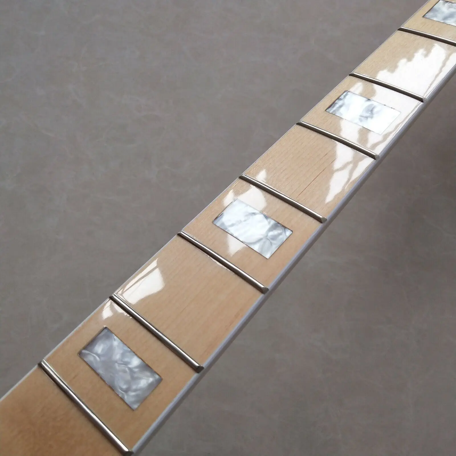 Gloss Jazz bass guitar neck style parts 20 fret 34" Maple Fretboard ...