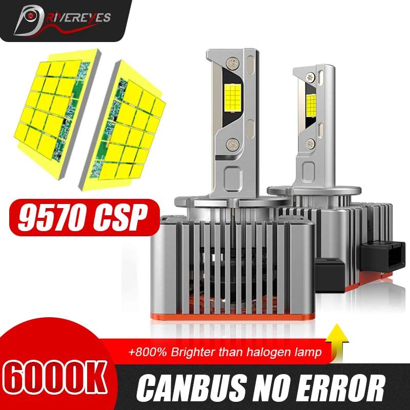 300W 6000 LM D3S светодиодный фары HID D1S D5S D8S D1R D3R D5R D8R Turbo светодиодный ...