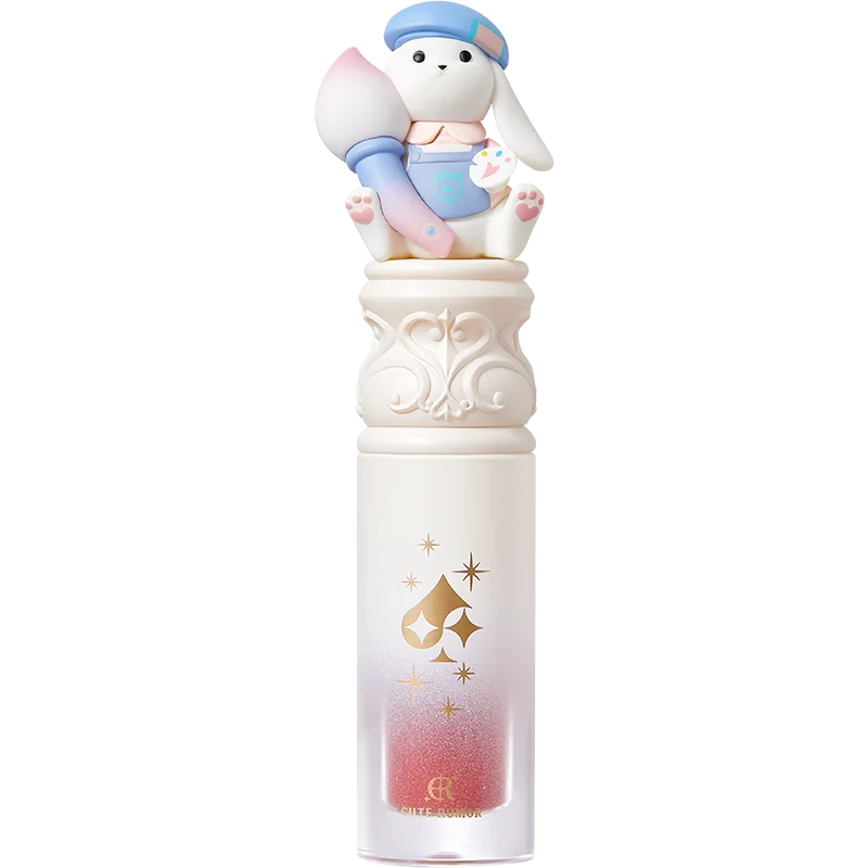 Милая губная помада с усиленным звуком, стеклянный блеск для губ ...