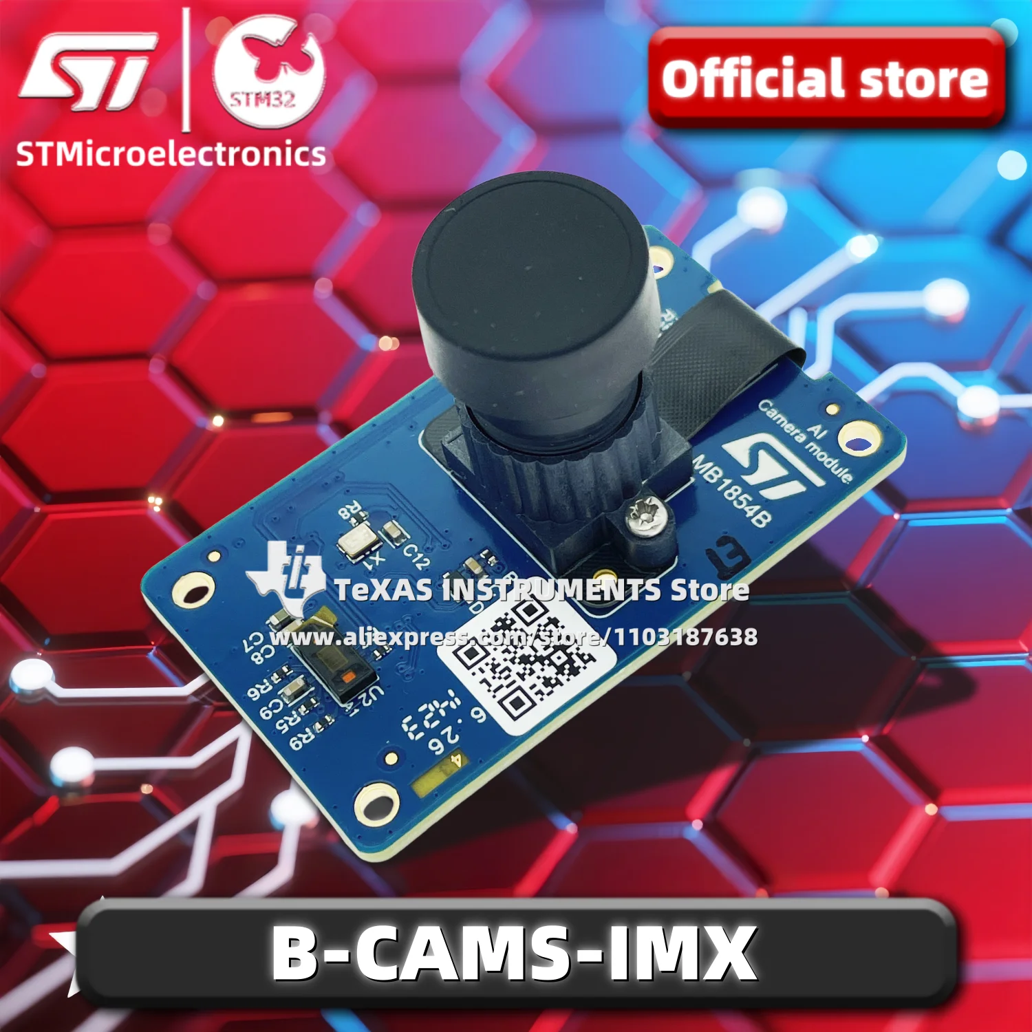 Камера модуль B-CAMS-IMX для плат STM32 | AliExpress