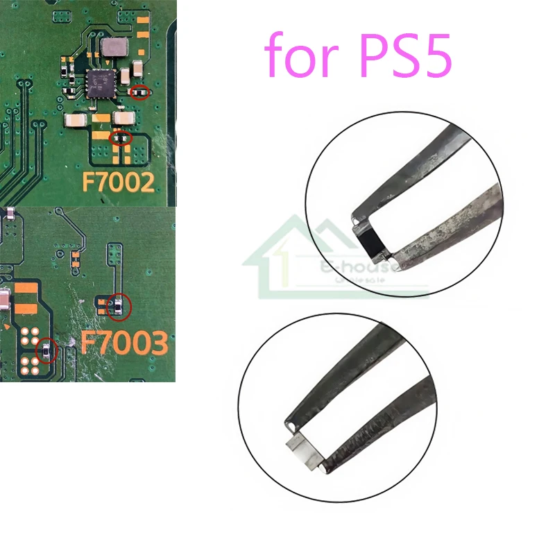 Запасные части для материнской платы PlayStation 5, PS5 F7001 F7002 ...